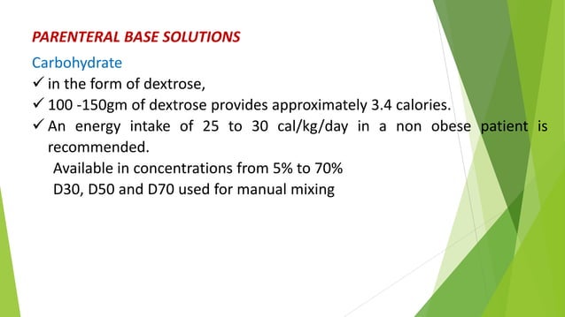 Total parenteral nutrition | PPTX