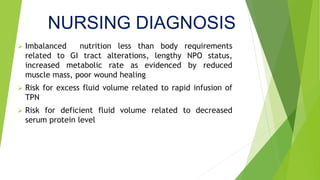 Total parenteral nutrition | PPTX