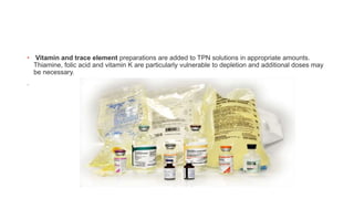 nutrition in ICU part 2. (Total parenteral nutrition) | PPTX
