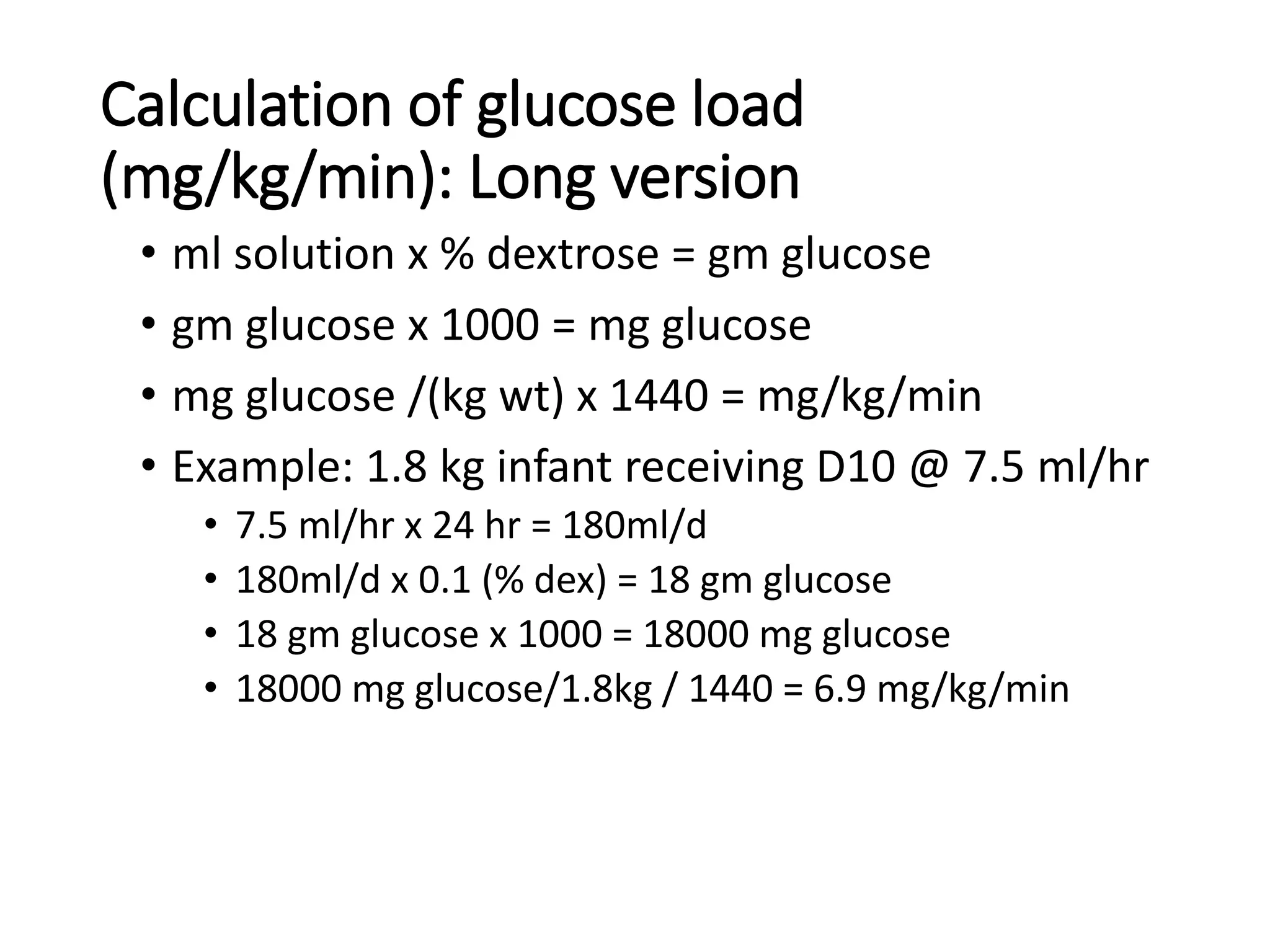 Total parenteral nutrition in the nicu Total parenteral nutrition in ...
