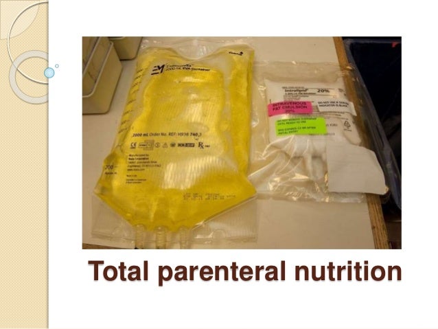 Parenteral Nutrition