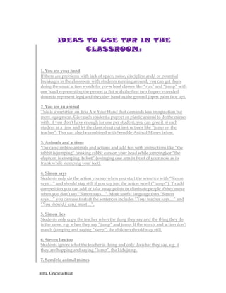 Total Physical Response | PDF