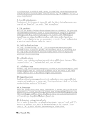 Total Physical Response | PDF