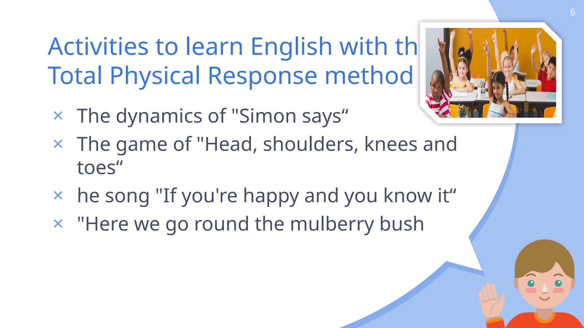 Total Physical Response in the english class | PPT