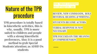Total Physical Response (TPR) | PDF