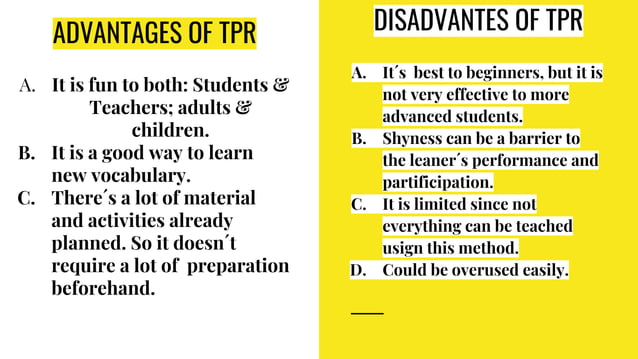 Total Physical Response (TPR) | PDF | Homework and Study | Education