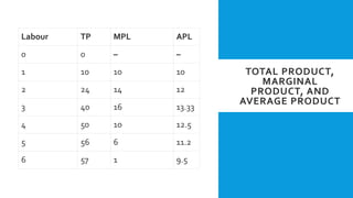 Total, Average and Marginal Product.pptx