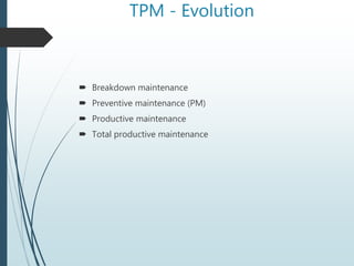 Total productive maintanance | PPT