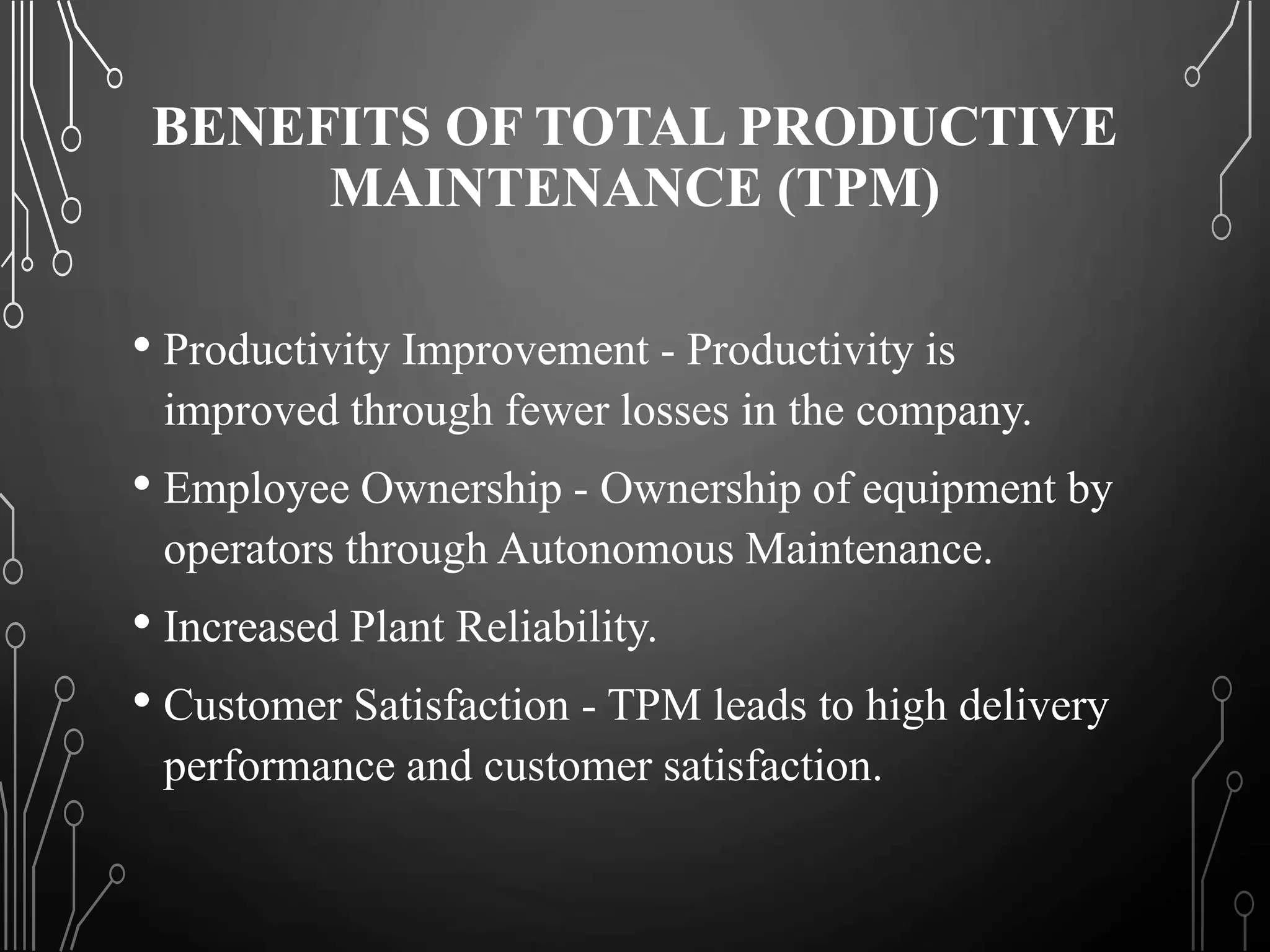 Total productive maintenance | PPTX