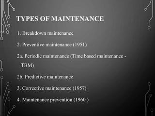 Total productive maintenance | PPTX