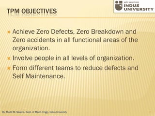 Total productive maintenance | PDF