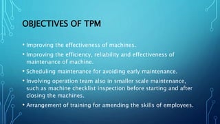 Total productive maintenance | PPTX