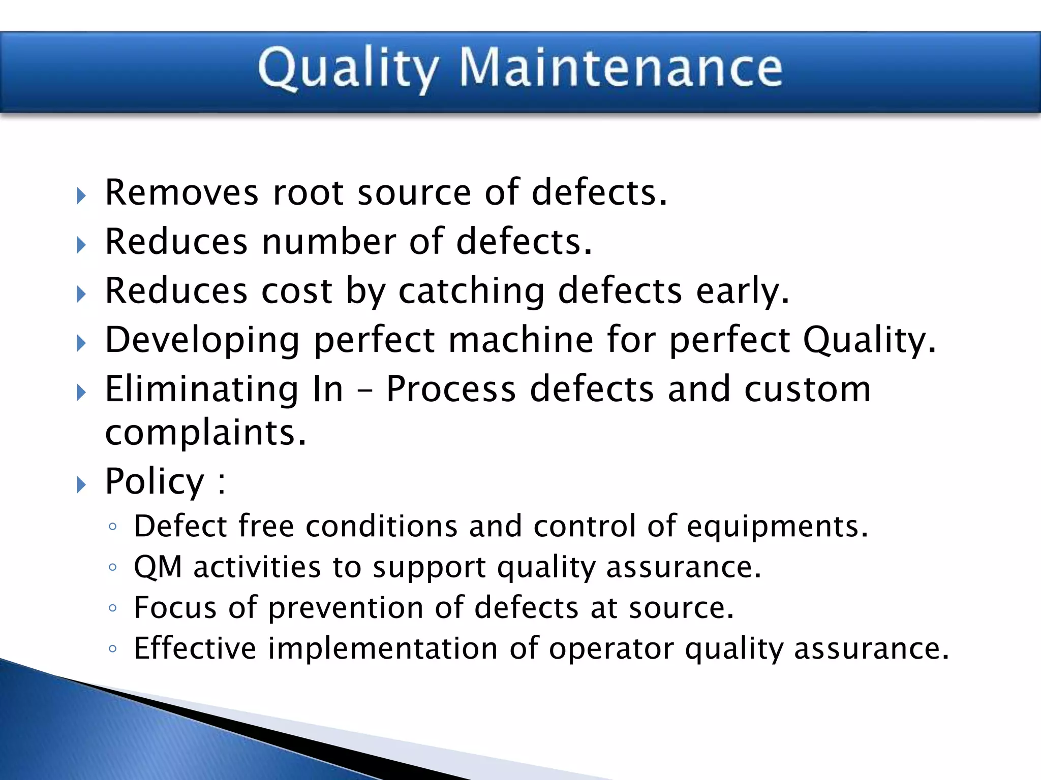 TPM - Total Productive Maintenance | PPTX