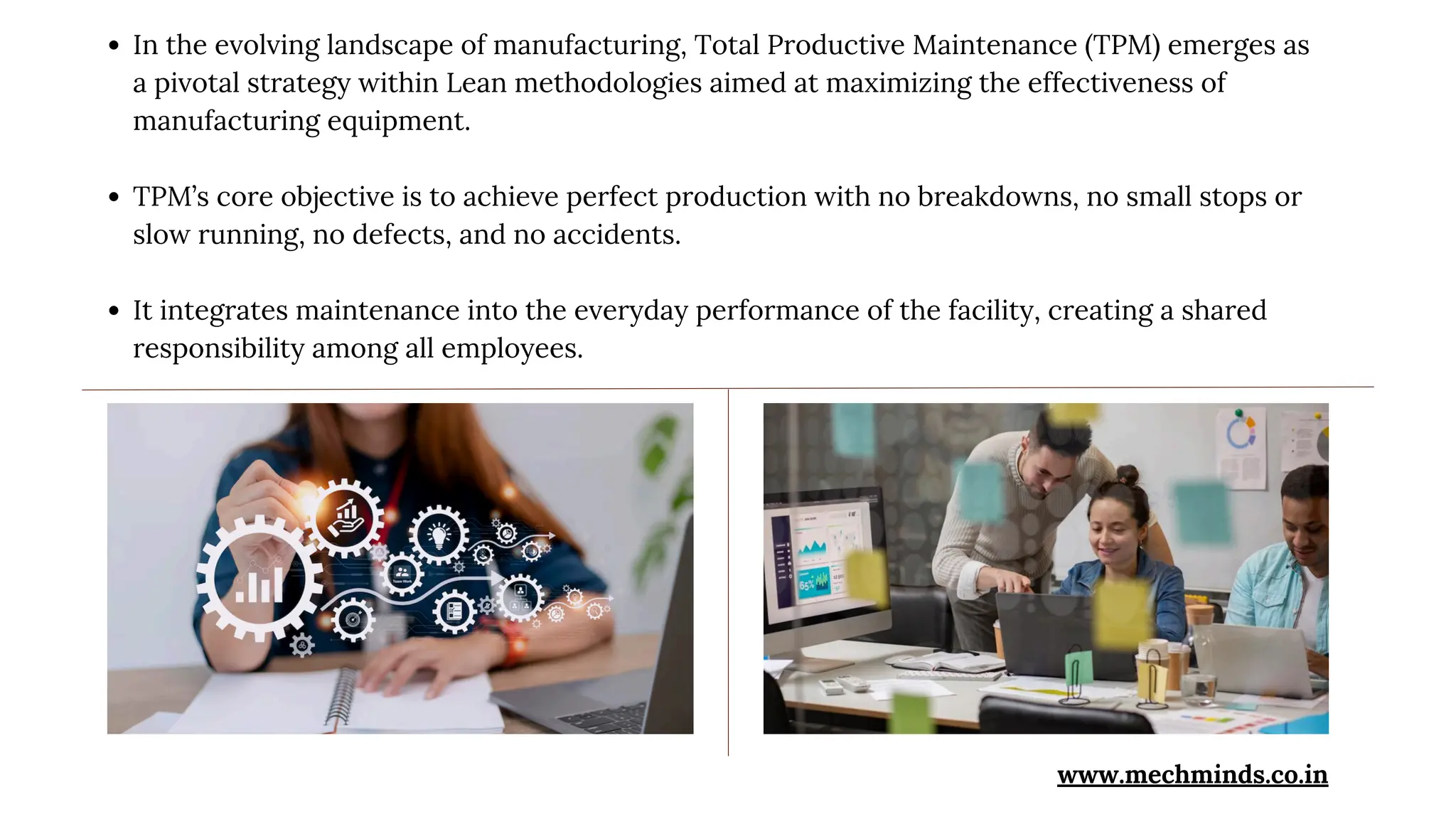 Why Choose TPM for Effective Lean Manufacturing? - Mech Minds | PPT