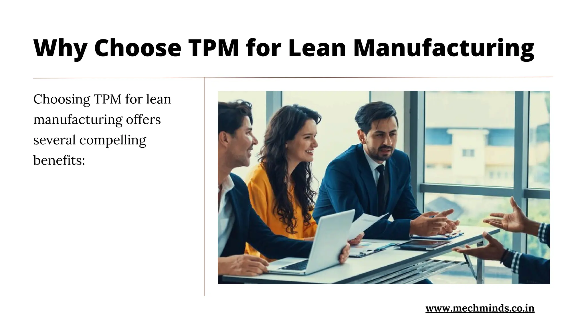 Why Choose TPM for Effective Lean Manufacturing? - Mech Minds | PPT
