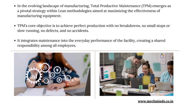 Why Choose TPM for Effective Lean Manufacturing? - Mech Minds | PPT