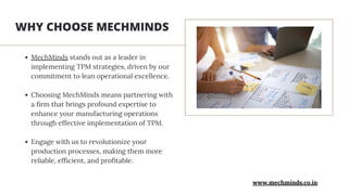 Why Choose TPM for Effective Lean Manufacturing? - Mech Minds | PPT
