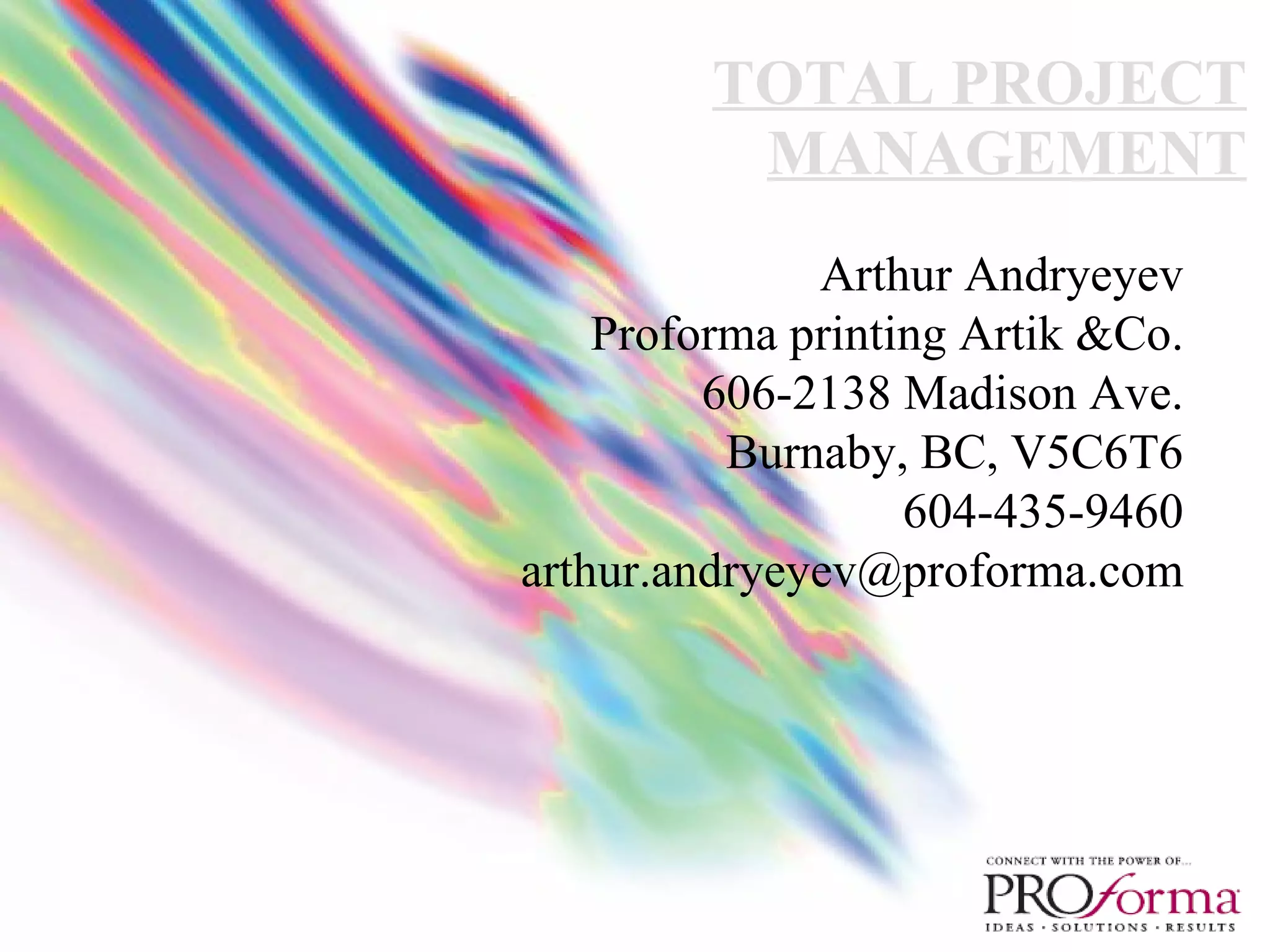 Total Project Management | PPT