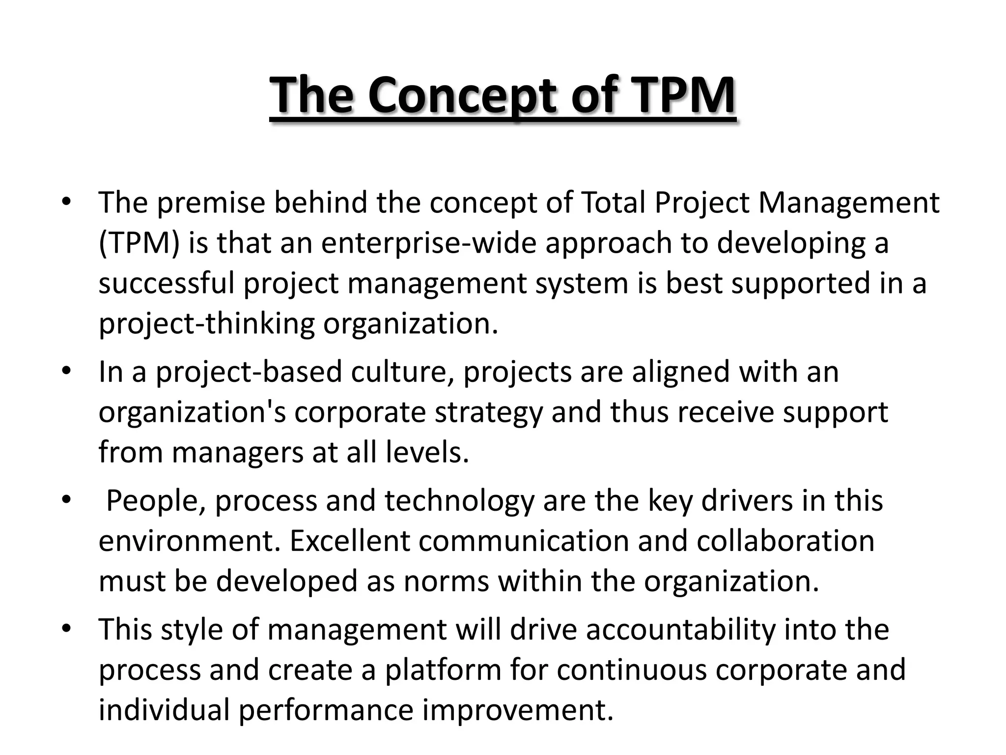 Total project management | PPTX