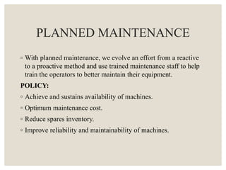 Total productive maintenance | PPT