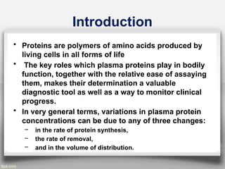 Estimation Total Protein & Albumin .pptx