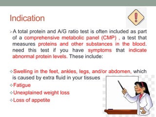 Total protein test,tucom first year lectures of practical biochemistry .pdf