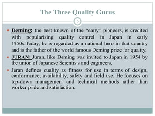 Total quality control | PPTX