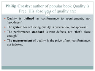 Total quality control | PPTX