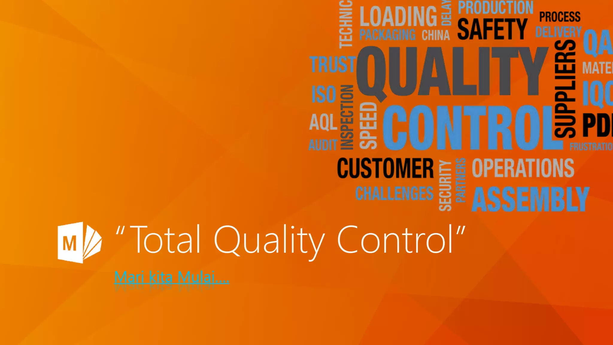 Total quality control | PPTX