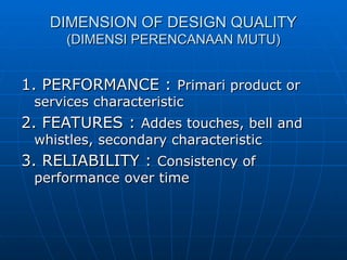 Total quality management tqm dan sptdca dan contoh | PPT
