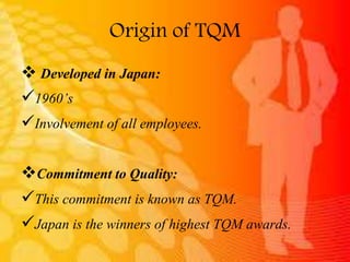 Total quality management | PPTX