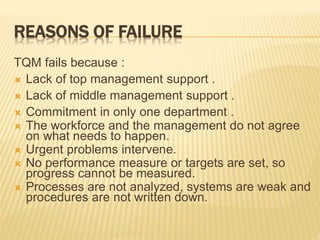 Total quality management | PPTX