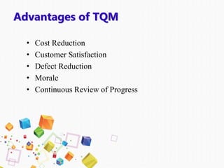Total quality management | PPTX