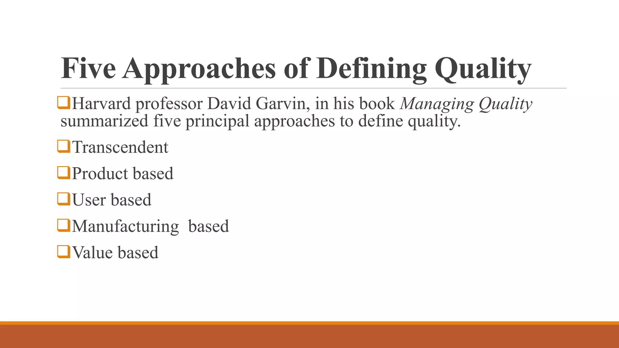 Total quality management | PPTX