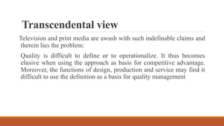 Total quality management | PPTX