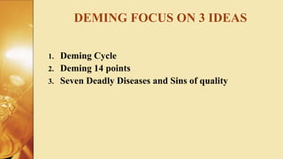 Total quality management (TQM) | PPTX