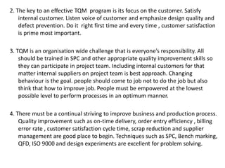 Total quality management | PPTX