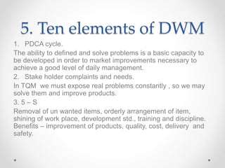Total quality management | PPTX