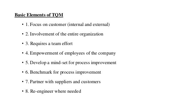 Total quality management | PPTX