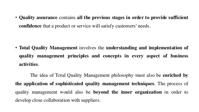 Total quality management | PPTX