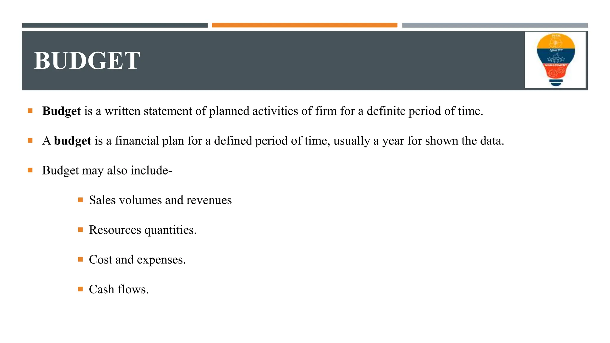 TOTAL QUALITY MANAGEMENT, BUDGET & COST CONTROL.pptx