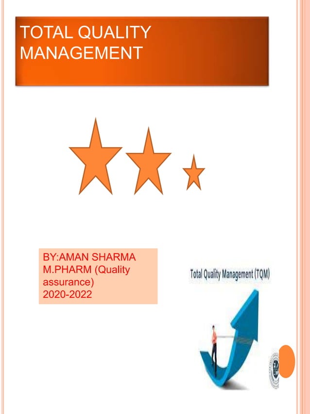 Total quality management complete | PPTX