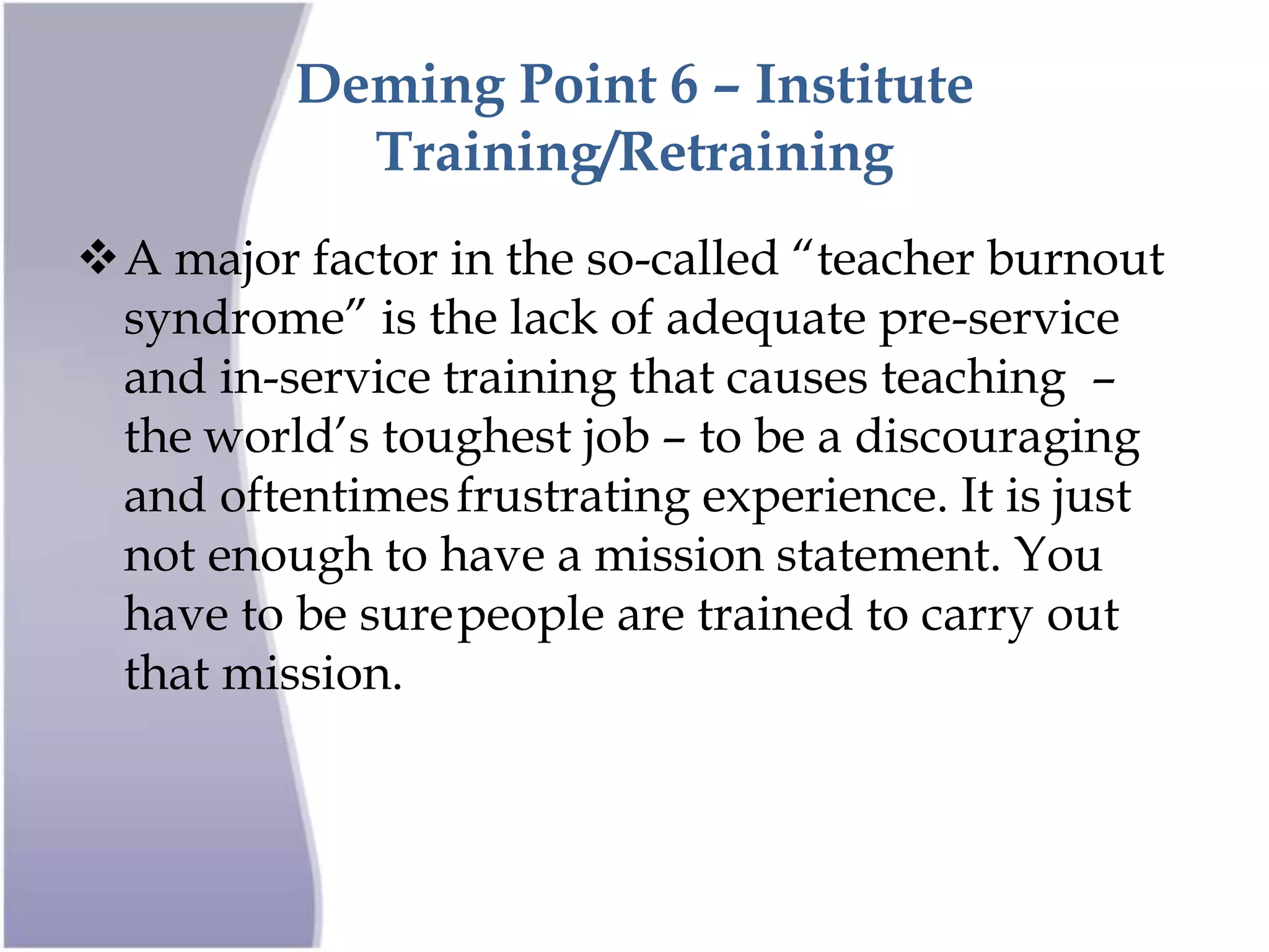 Total quality management in education | PPTX