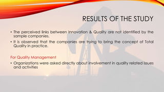 Total Quality Management & Innovation | PPTX