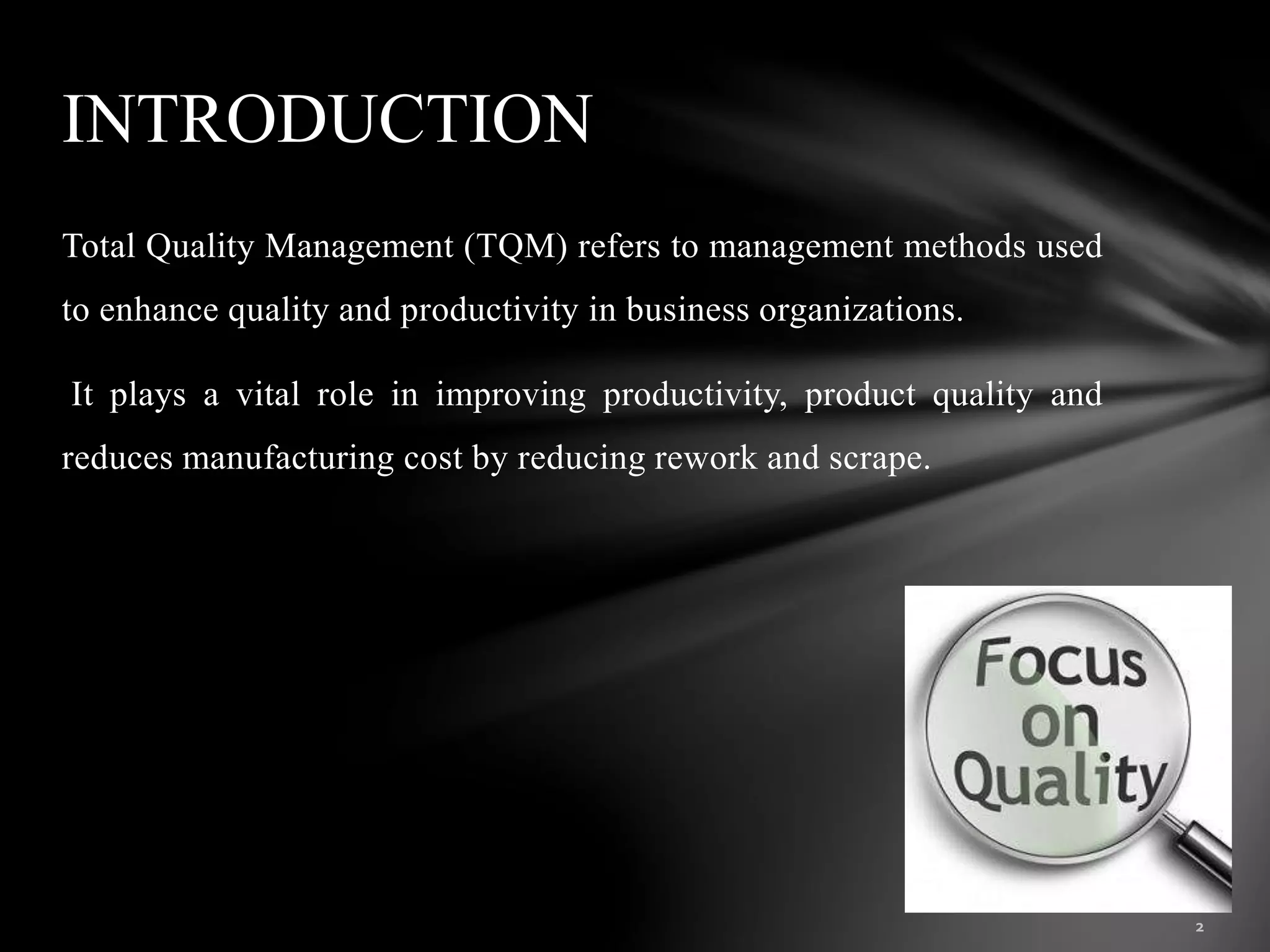Total quality management ppt | PPTX