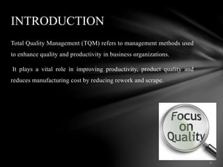 Total quality management ppt | PPTX