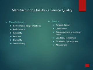 Total quality management | PPTX