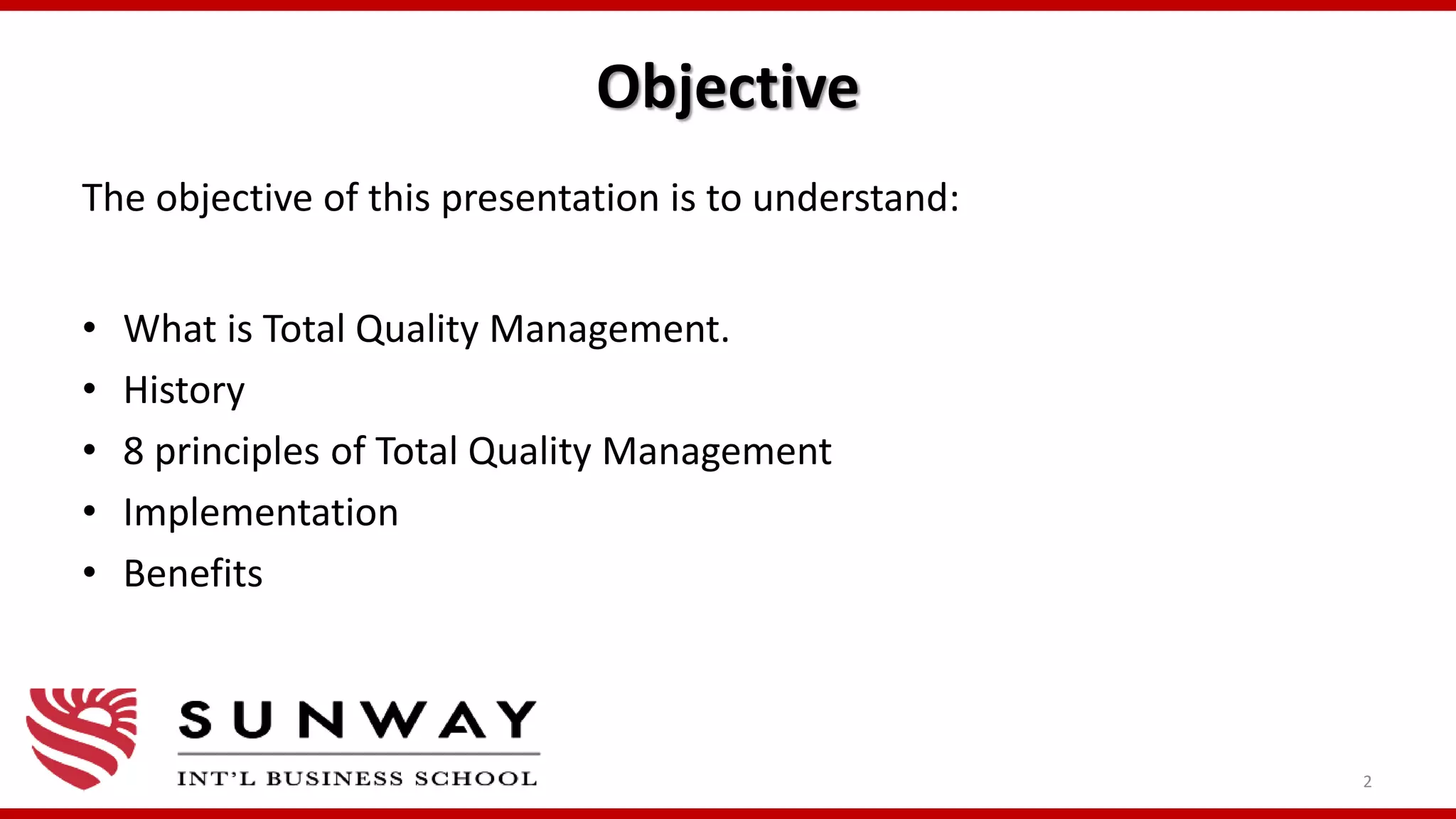 Total quality management | PPTX