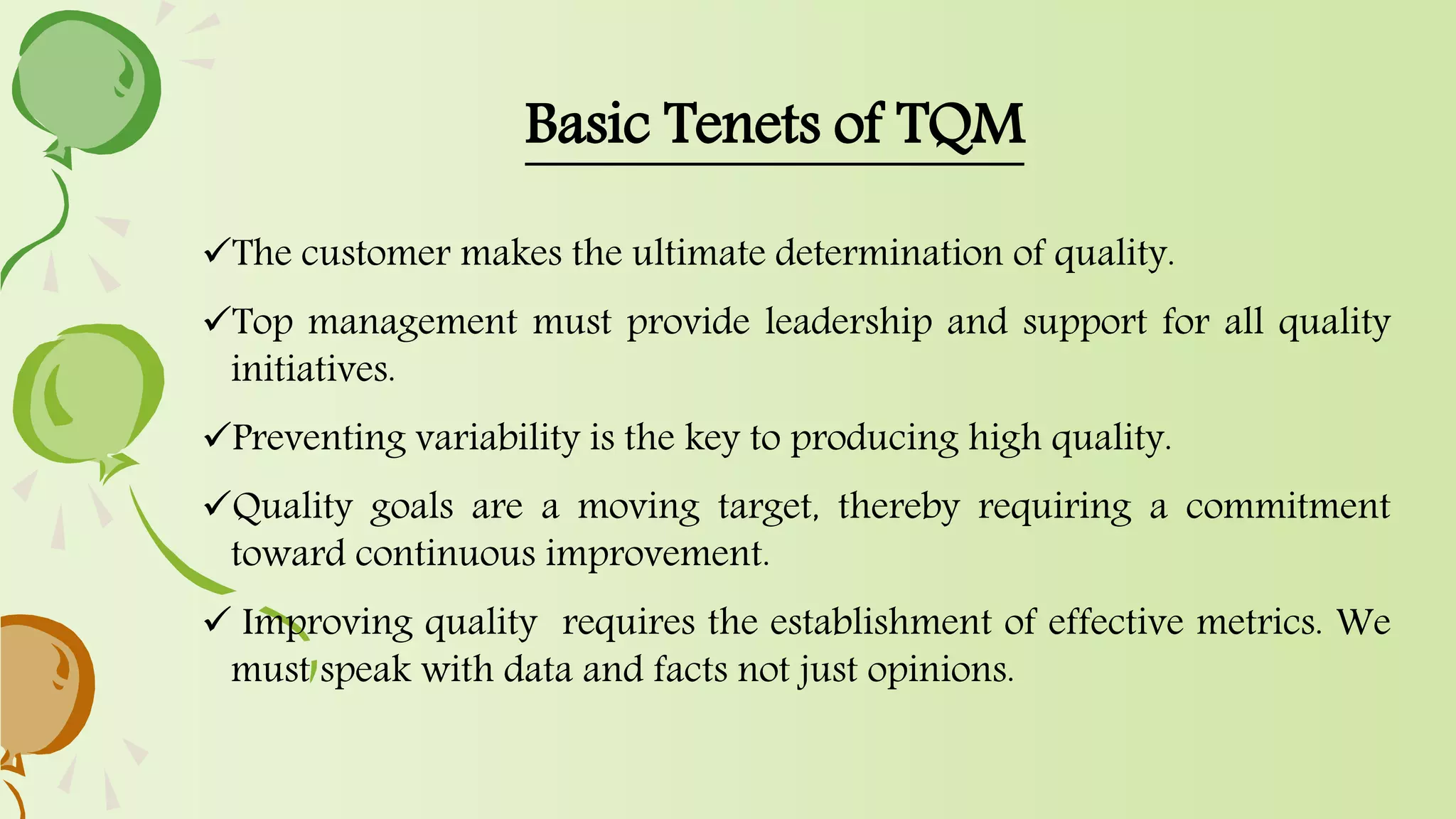 Total quality management (tqm) | PPTX
