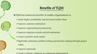 Total quality management (tqm) | PPTX